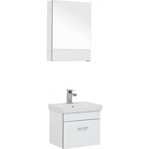 Комплект мебели Aquanet для ванной 254065 Белый