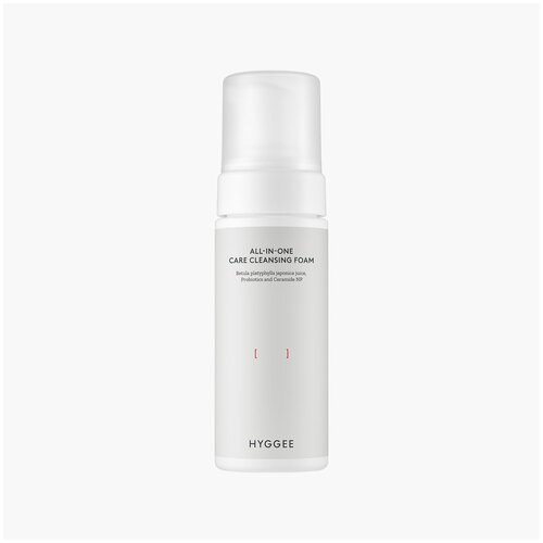 HYGGEE Мультифункциональная очищающая пенка для лица ALL-IN-ONE Care Cleansing Foam