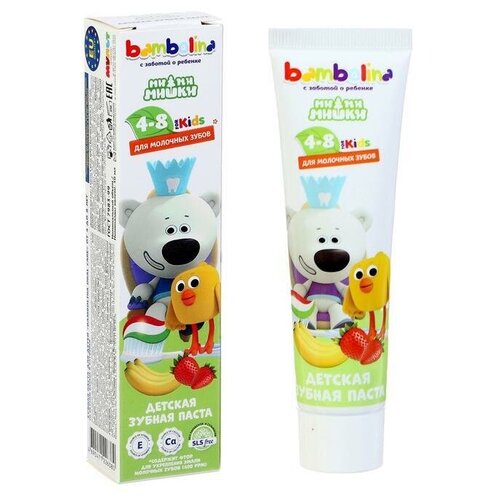 Зубная паста для детей Bambolina 4-8 лет, 50 мл