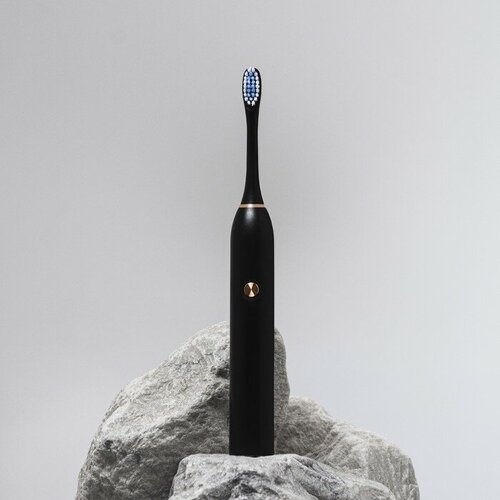 Электрическая зубная щeтка LP-004, вибрационная, от 1хAA (не в компл), черная