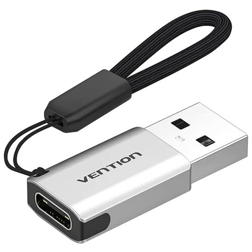 Адаптер-переходник OTG USB 3.0 M (папа)/Type C F (мама) Vention для ноутбука, телефона, техники Apple, арт. CDPH0