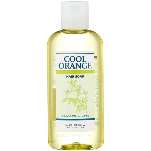 Lebel Cosmetics шампунь Cool Orange Hair Soap, 200 мл