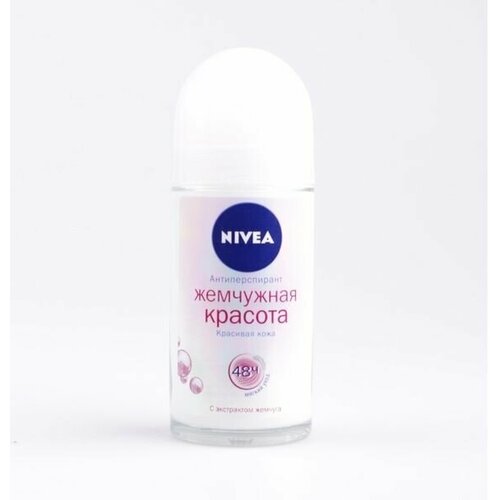 Nivea дезодорант шариковый Жемчужная красота, 50мл, 2 шт