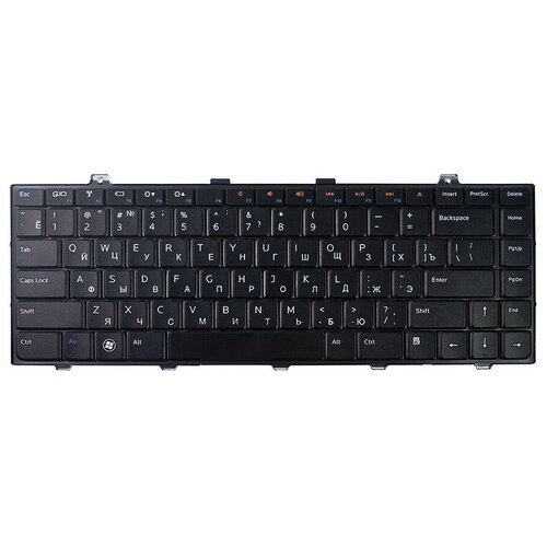 Клавиатура для ноутбука Dell Studio 1450, 1457, 1458 (p/n: V100825JS1, 0MH8M3, MH8M3)