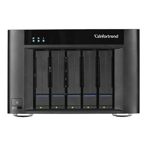 Сетевое хранилище NAS Infortrend GSe Pro 205-D черный (gsep2050000d-8u32)