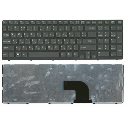 Клавиатура для ноутбука SONY SVE1512Y1RB черная
