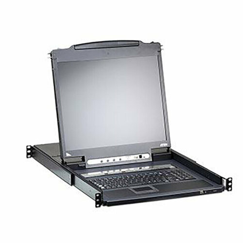 KVM консоль с переключателем Aten Cl5716iMr, 16P Ps/2-USB Lcdkvmp 17INCH WIH IP