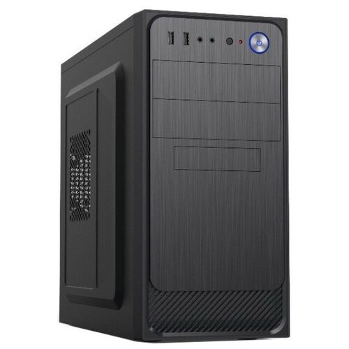 Foxconn Корпус Foxline FZ-015-SX450R-U32 " Forza mATX, 450W, 2xUSB3.0, Black, w o FAN, 12 cm fan PSU, power cord"