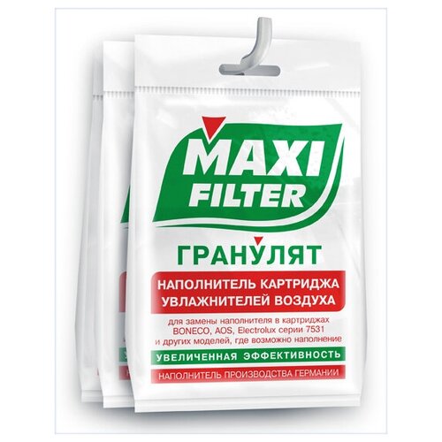 Гранулят MAXI FILTER — замена наполнителя фильтра-картриджа BONECO, AOS, Electrolux, AEG и др. увлажнителей воздуха (тип 7531)
