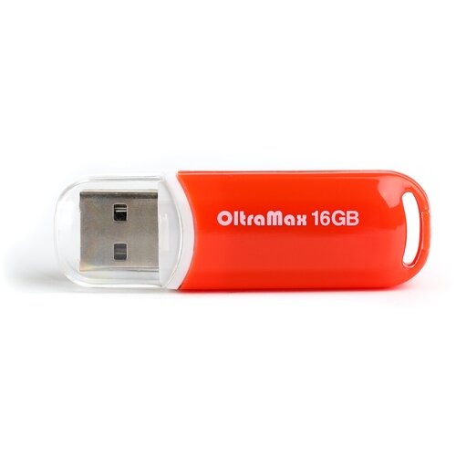 Флешка OltraMax 230 16 ГБ, 1 шт., orange