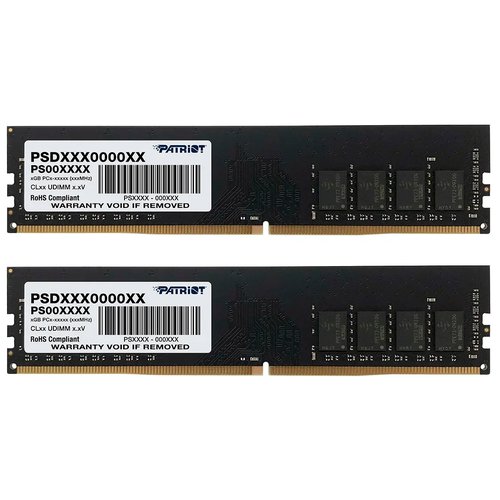 Оперативная память Patriot Memory SL 16 ГБ (8 ГБ x 2 шт.) DDR4 DIMM CL22 PSD416G3200K