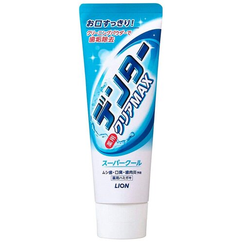 Зубная паста LION Dentor Clear MAX super cool, 140 мл