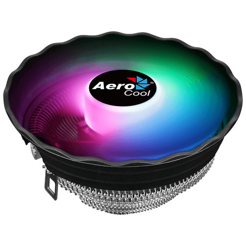 Кулер для процессора AeroCool Air Frost Plus, серебристый/черный/RGB