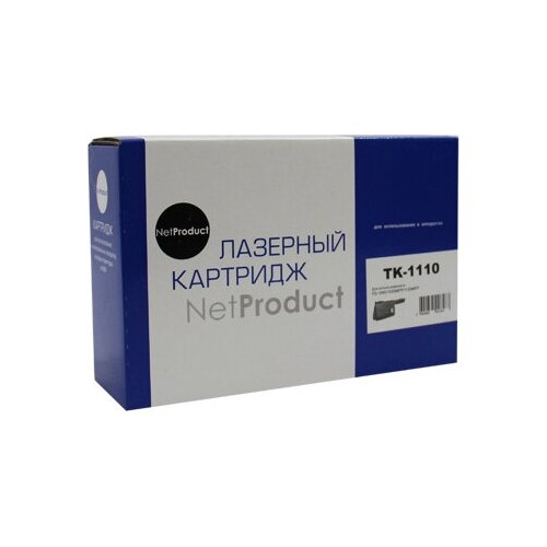 Тонер-картридж NetProduct (N-TK-1110) подходит для Kyocera FS-1040/1020MFP/1120MFP, с чипом, Ресурс 2500 страниц