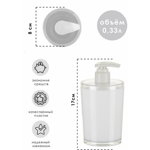 Дозатор для жидкого мыла (диспенсер)