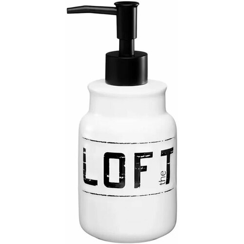 Дозатор для жидкого мыла, Loft, керамика, FOR-LT021