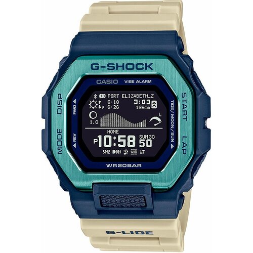 Наручные часы CASIO G-Shock, черный, синий