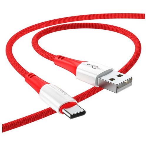 Кабель для зарядки hoco X70, USB - Type-C, 1 м, красный