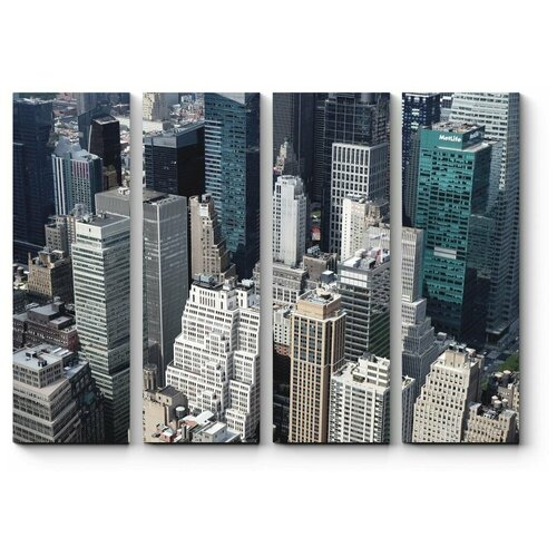 Модульная картина Современный Нью-Йорк170x128