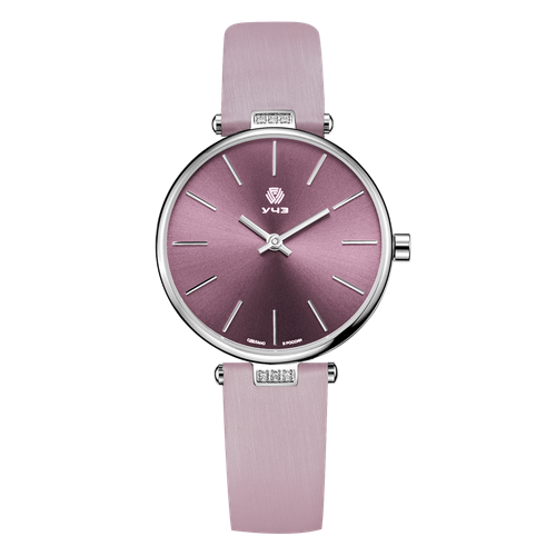 Наручные часы УЧЗ 3042L-2, розовый
