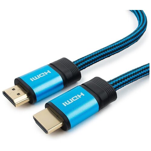 Кабель Cablexpert Gold HDMI - HDMI (CC-G-HDMI01), 1.8 м, синий