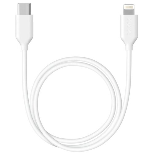 Кабель Deppa USB Type-C - Lightning MFI (72231), 1.2 м, белый