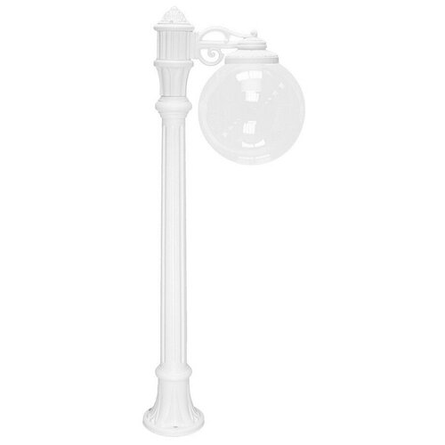 Fumagalli Уличный светильник Globe 300 G30.163.S10.WXE27, E27, 60 Вт, цвет арматуры: белый, цвет плафона бесцветный