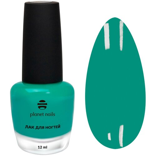 Planet nails Лак для ногтей С эффектом гелевого покрытия, 12 мл, 874