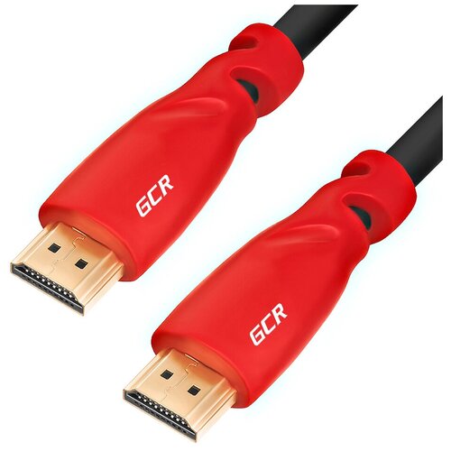 Кабель GCR HDMI - HDMI (GCR-HM3), 2 м, 1 шт., красный