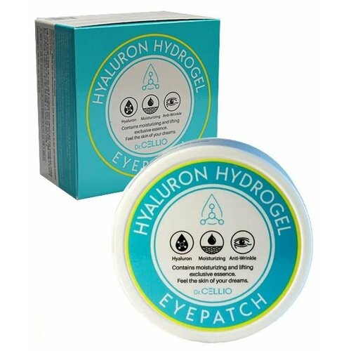 Dr.CELLIO Патчи HYALURON HYDROGEL EYE PATCH, 90г