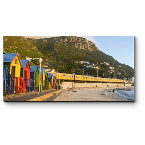 Модульная картина Яркие краски Кейптауна100x50
