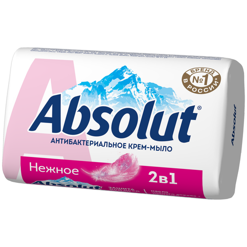 Мыло Absolut кусковое нежное, 90г