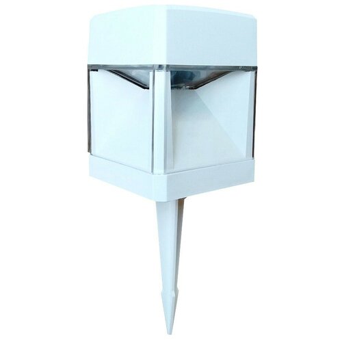 Fumagalli Уличный светильник Elisa DS2.561.000.WXD1L, GX53, 10 Вт, цвет арматуры: белый, цвет плафона бесцветный