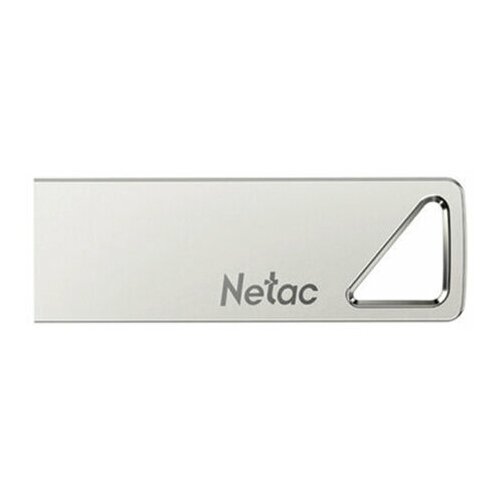 Флеш-диск 8GB NETAC U326, USB 2.0, серебристый, NT03U326N-008G-20PN