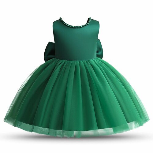 Платье NNJXD, размер 120, зеленый