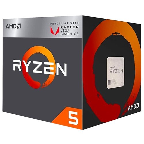 Процессор AMD Ryzen 5 2400G AM4,  4 x 3600 МГц, BOX