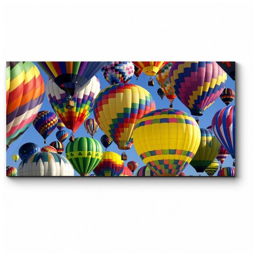 Модульная картина Фестиваль воздушных шаров, Нью Джерси 120x60