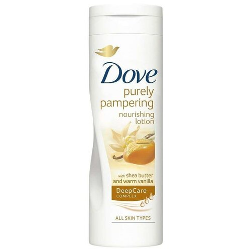 Dove Лосьон для тела Purely Pampering увлажняющий и питательный масло ши и пряная ваниль, 400 мл