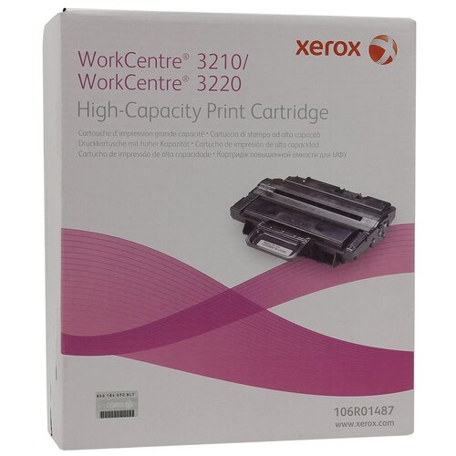 Картридж Xerox 106R01487, 4100 стр, черный