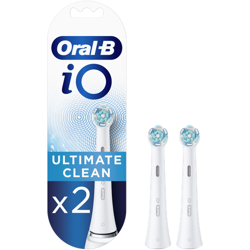 Набор насадок Oral-B iO Ultimate Clean для  электрической щетки, белый, 2 шт.