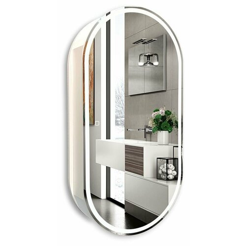 Зеркало-шкаф Silver mirrors Soho 50х100 LED-00002515