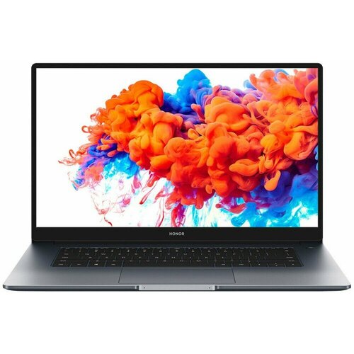 Ноутбук Honor MagicBook 15 BMH-WFQ9HN, 15.6" (1920x1080) IPS/AMD Ryzen 5 5500U/16ГБ DDR4/512ГБ SSD/Radeon Graphics/Без ОС, серый (5301AFVQ)