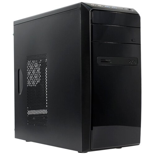 Компьютерный корпус Powerman ES726 450 Вт, черный