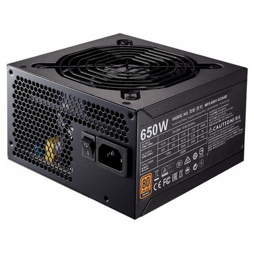 Блок питания Cooler Master MWE Bronze 650W черный