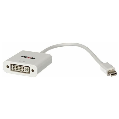 Переходник/адаптер VCOM Mini DisplayPort - DVI (VHD6050), 0.2 м, белый