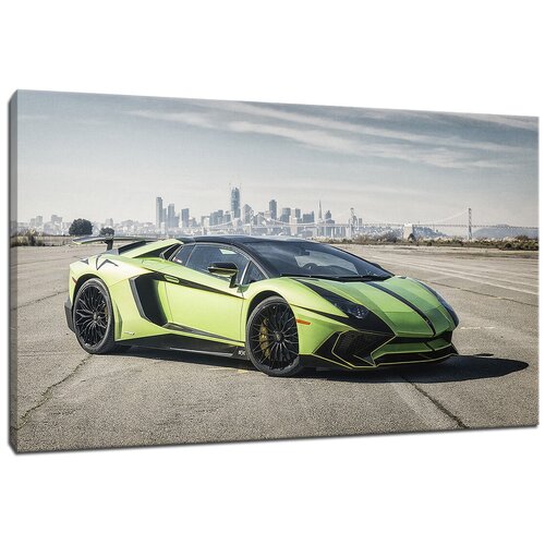 Картина Уютная стена "Lamborghini Reventon" 110х60 см