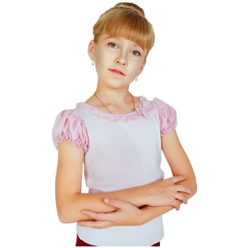 Школьная блуза Инфанта, размер 170/84, розовый