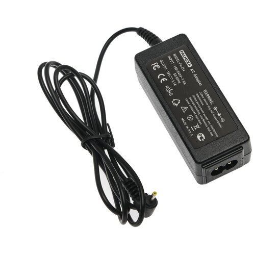 Адаптер питания PALMEXX для ноутбука Asus 19V 2.1A (2.5x0.7) чёрный (кабель питания в комплекте)