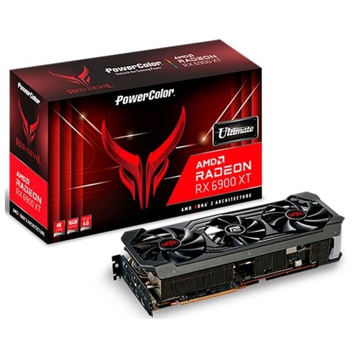 Видеокарта POWERCOLOR Radeon RX 6900 XT 16384Mb OC AXRX 6900XTU 16GBD6-3DHE/OC