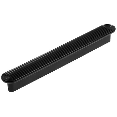 Ручка-скоба С-35, пластик 96 и 128 мм, цвет черный глянцевый